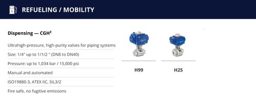 Trusted Valves for Every Process in The Hydrogen Supply Chain